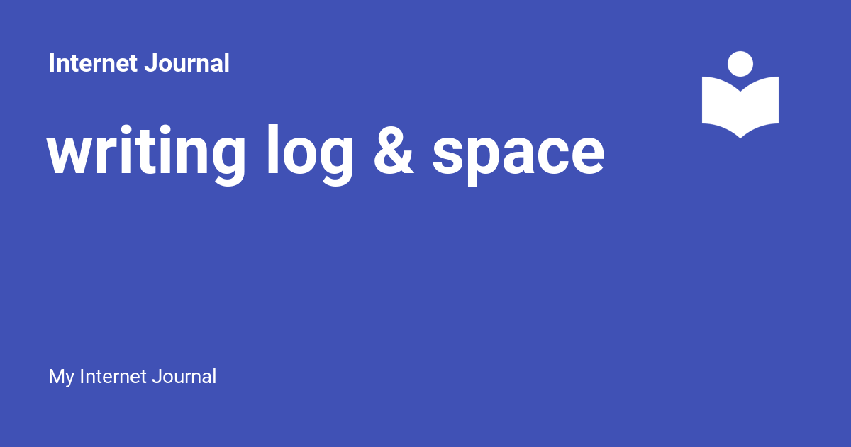 writing log & space - Internet Journal